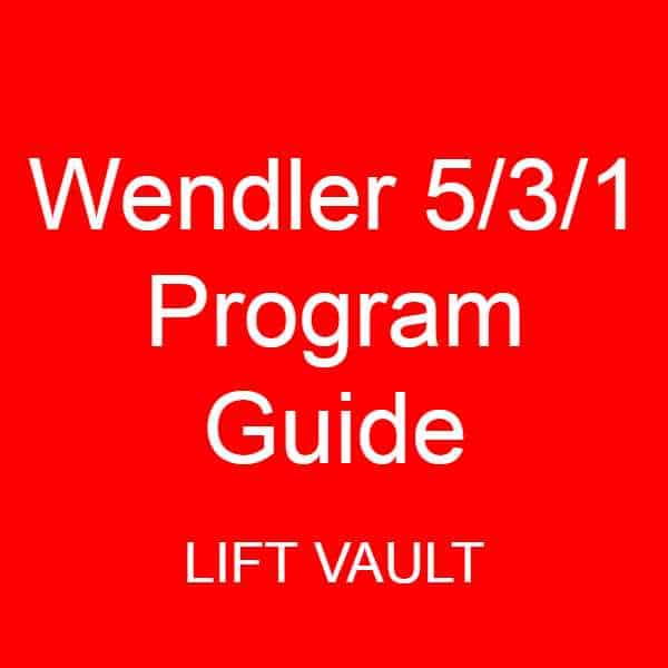 6 Best Wendler 5 3 1 Program Spreadsheets BBB Template More Lift 