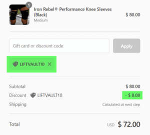 Iron Rebel Coupon & Promo Code (10% Discount) (2025) - Lift Vault