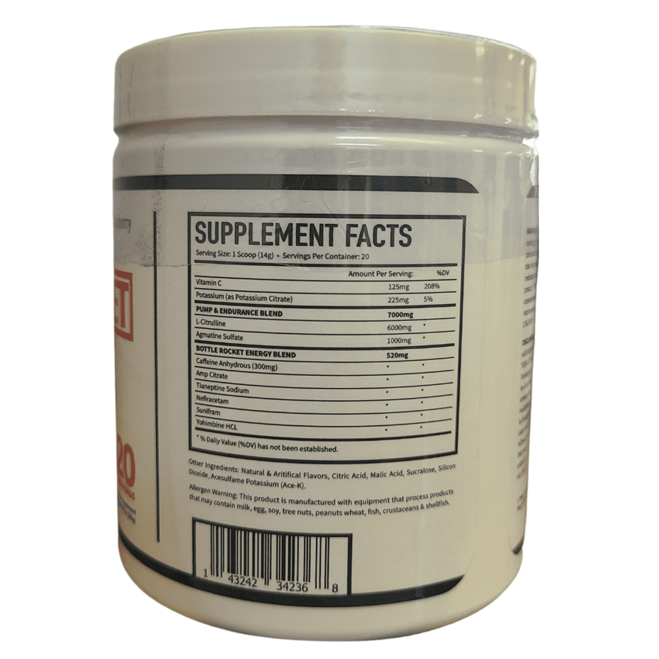 Bottle Rocket Pre Workout Review + Discount (2025) - Lift Vault