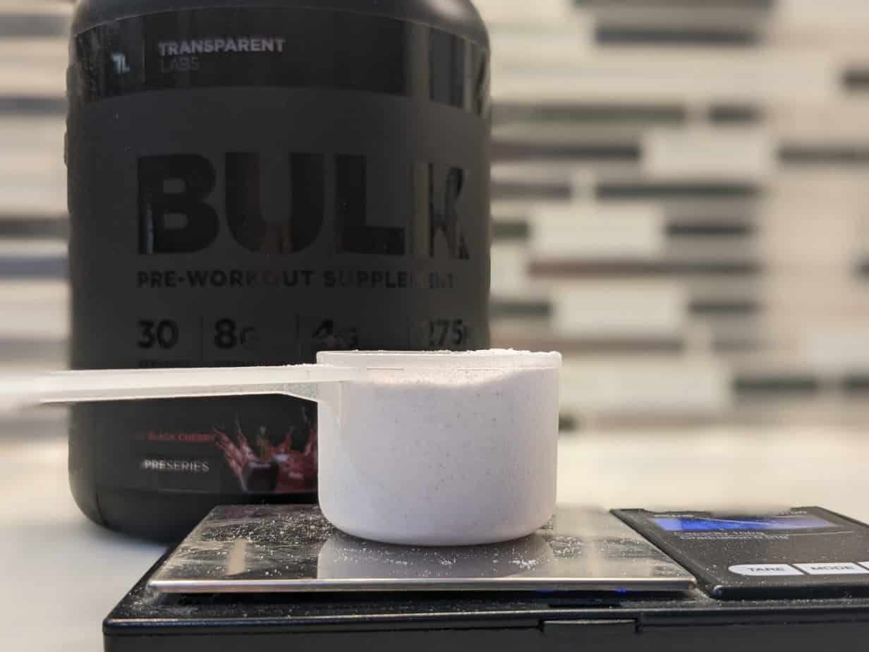 Bulk Black Pre-Workout Review (2024) - Lift Vault