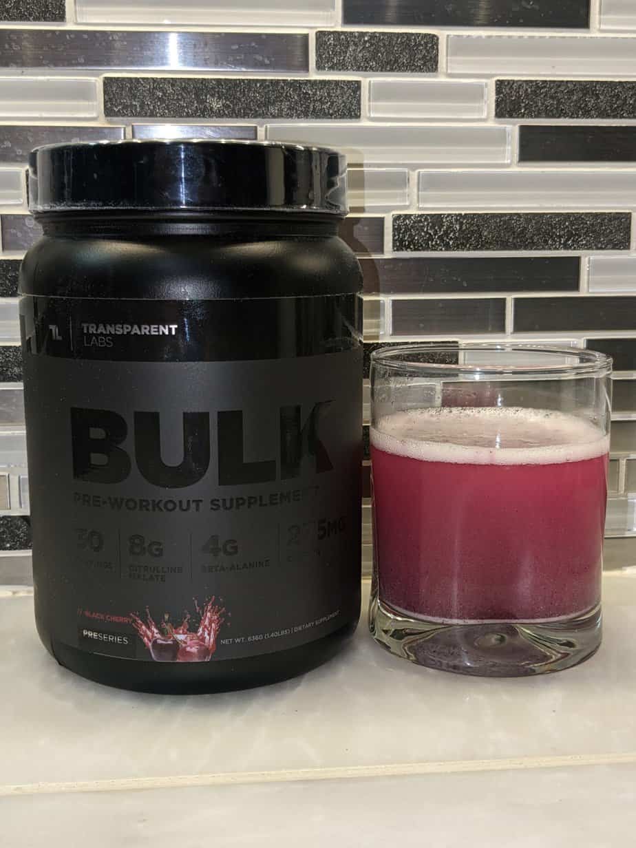 Bulk Black Pre-Workout Review (2024) - Lift Vault